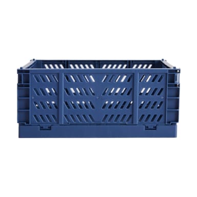 2 Pack Large Collapsible Containers - Purple and Navy - Kmart NZ