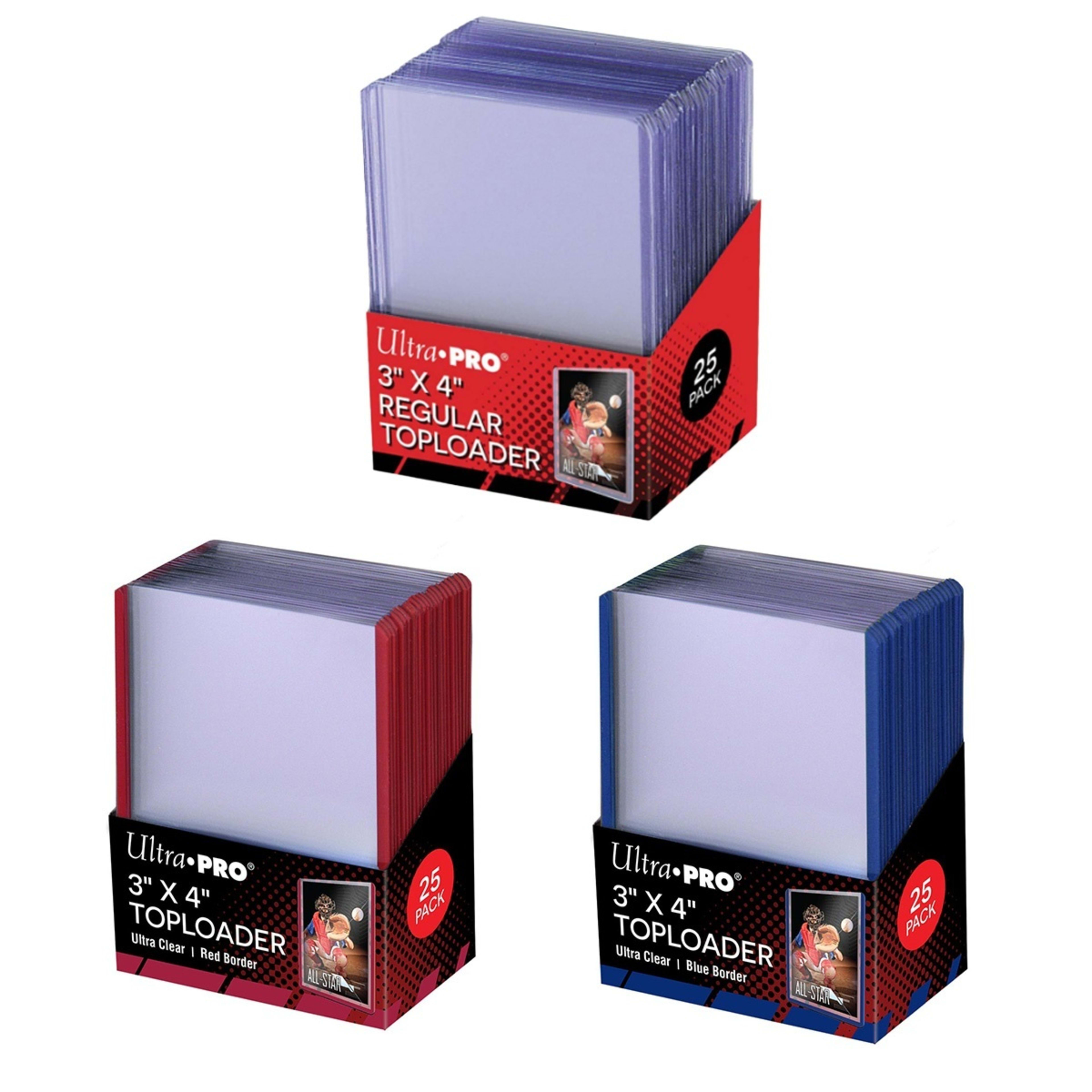 25 Pack Ultra Pro Regular Toploader - Kmart