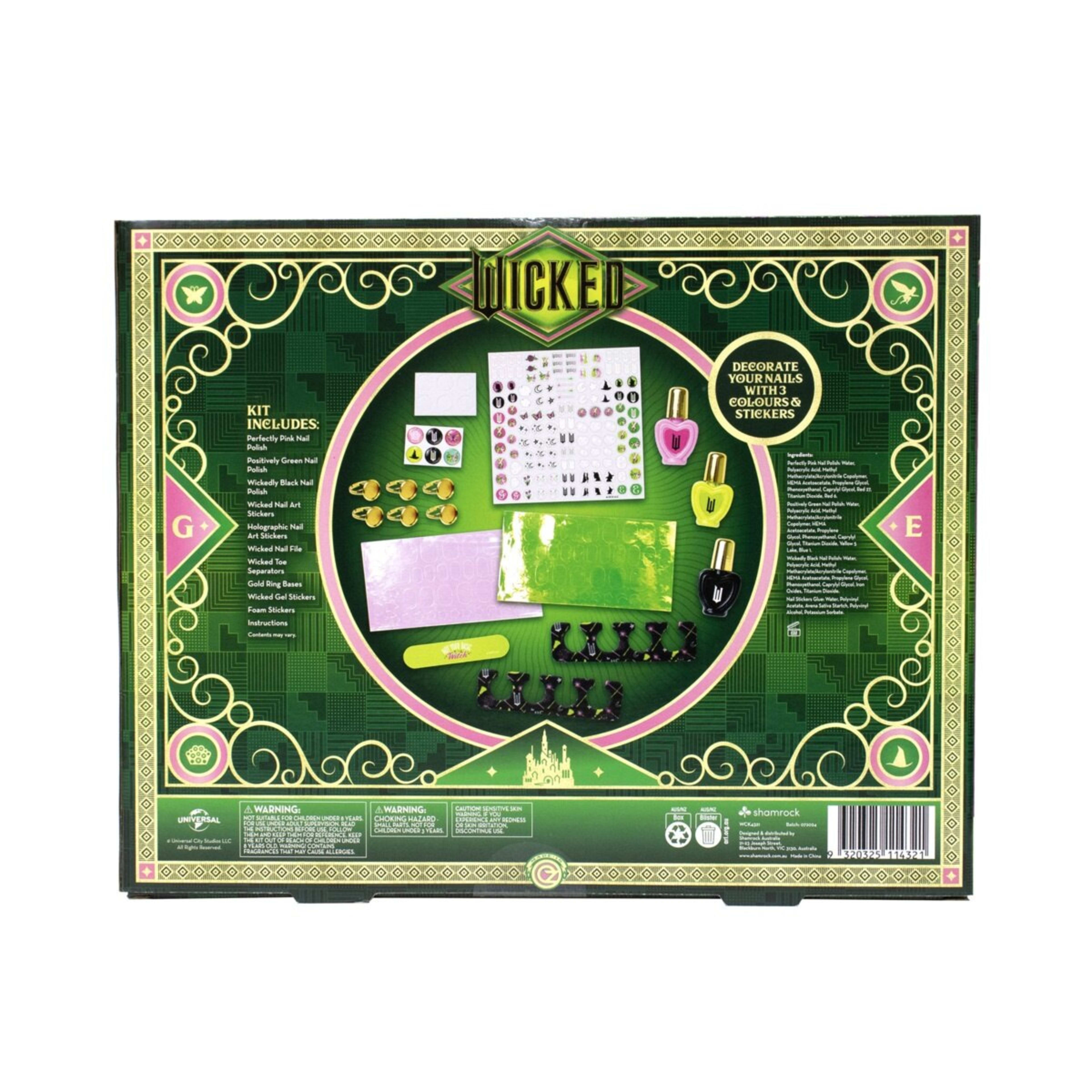 Wicked DIY Spellbinding Nails and Rings Kit - Kmart