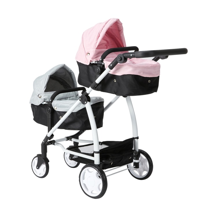 Deluxe Double Pram - Kmart