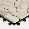 4 Pack Light Stone Decking Tiles - Kmart