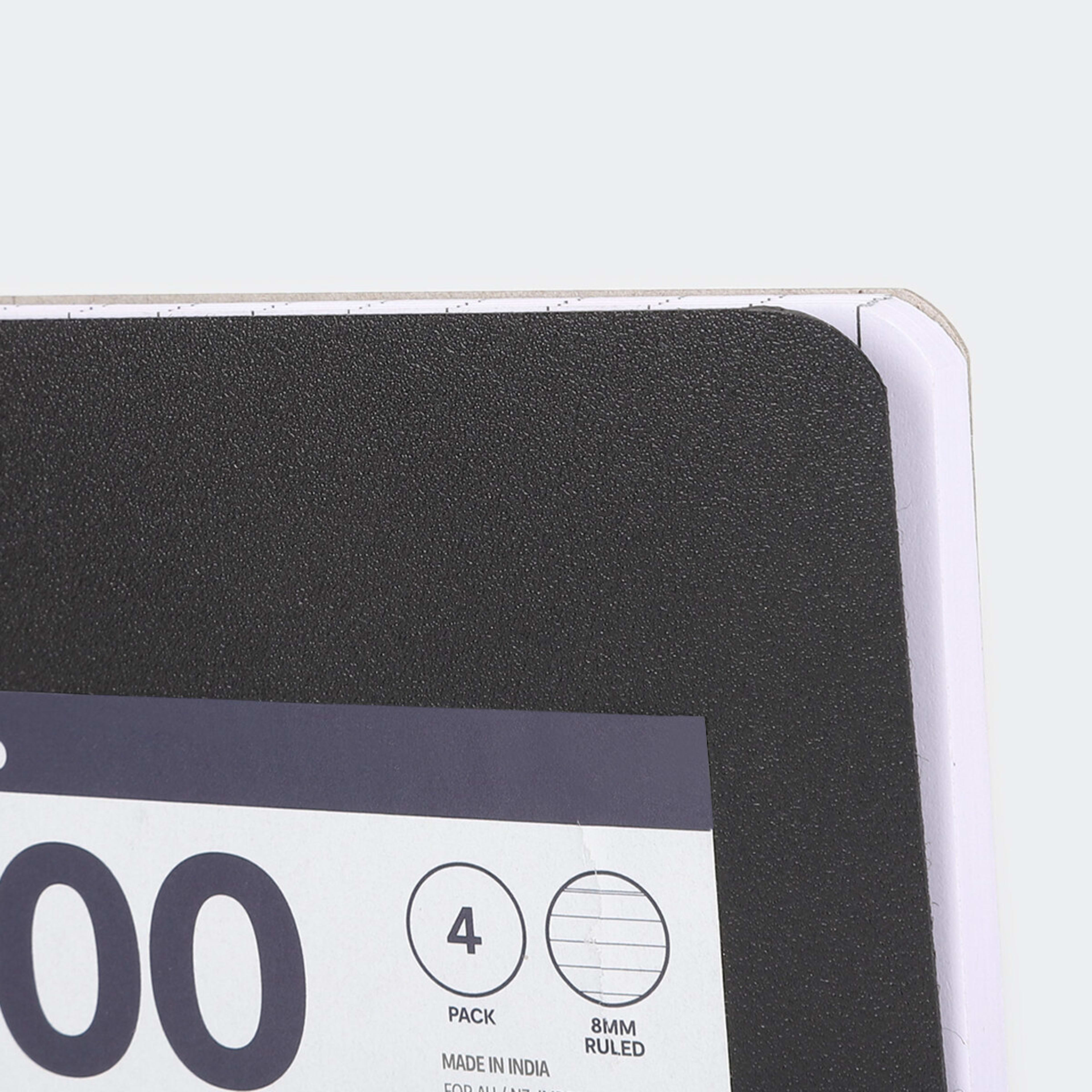 4 Pack A7 Notepad - Black - Kmart