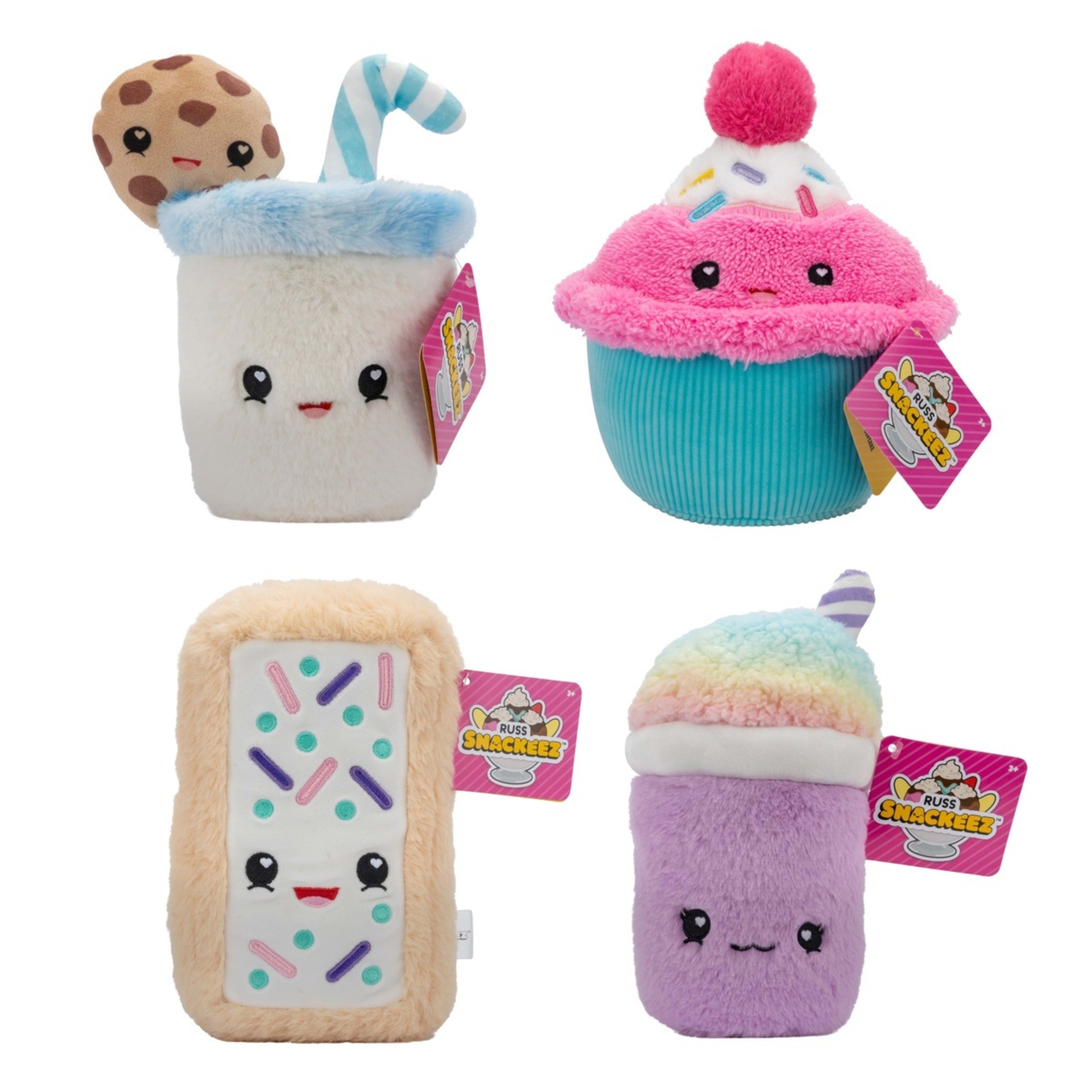 23cm Russ Snackeez Breakfast Foodies Toy - Assorted - Kmart