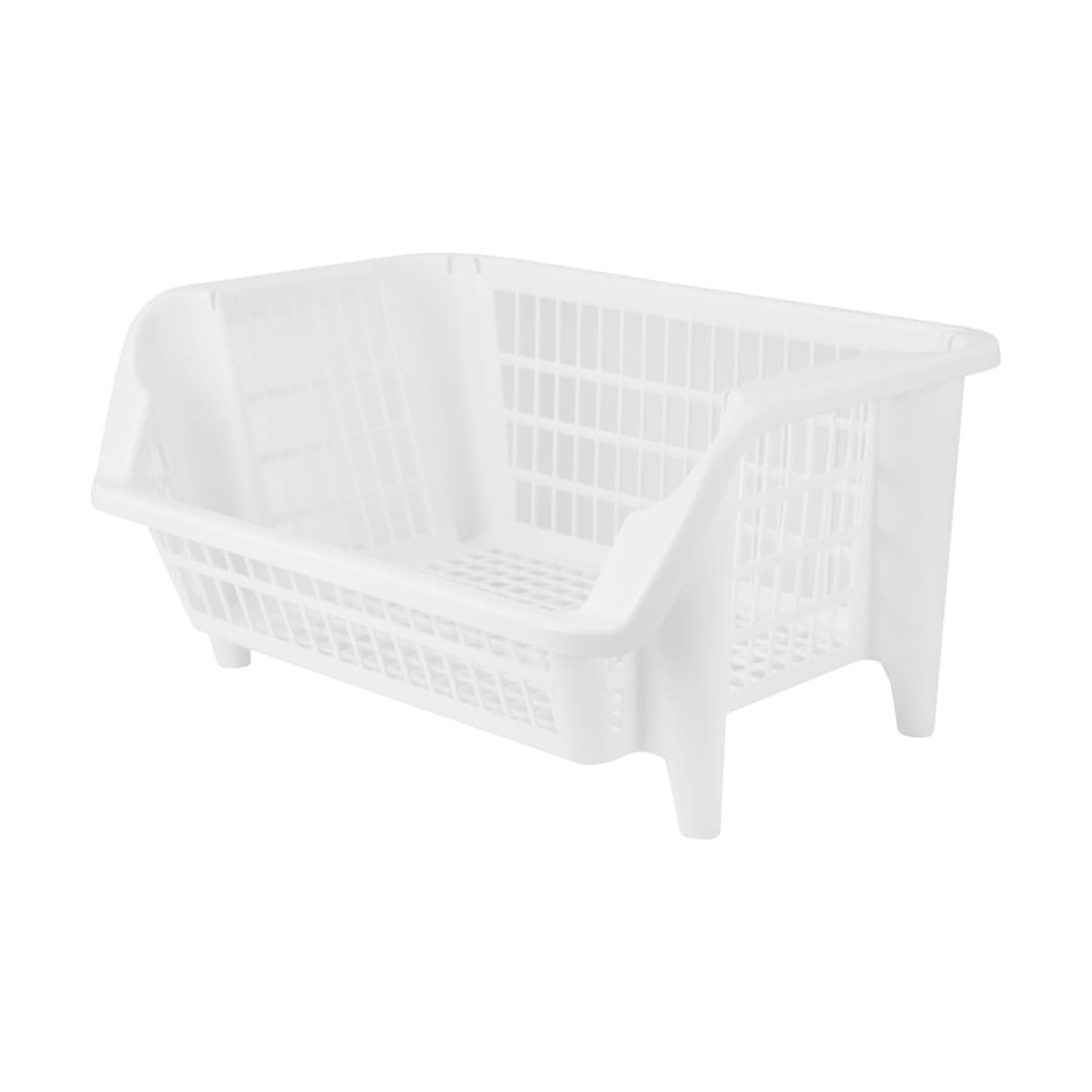 Stackable Basket - White - Kmart