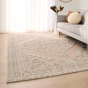 Lily Rug - Beige, Extra Large - 270cm x 180cm - Kmart