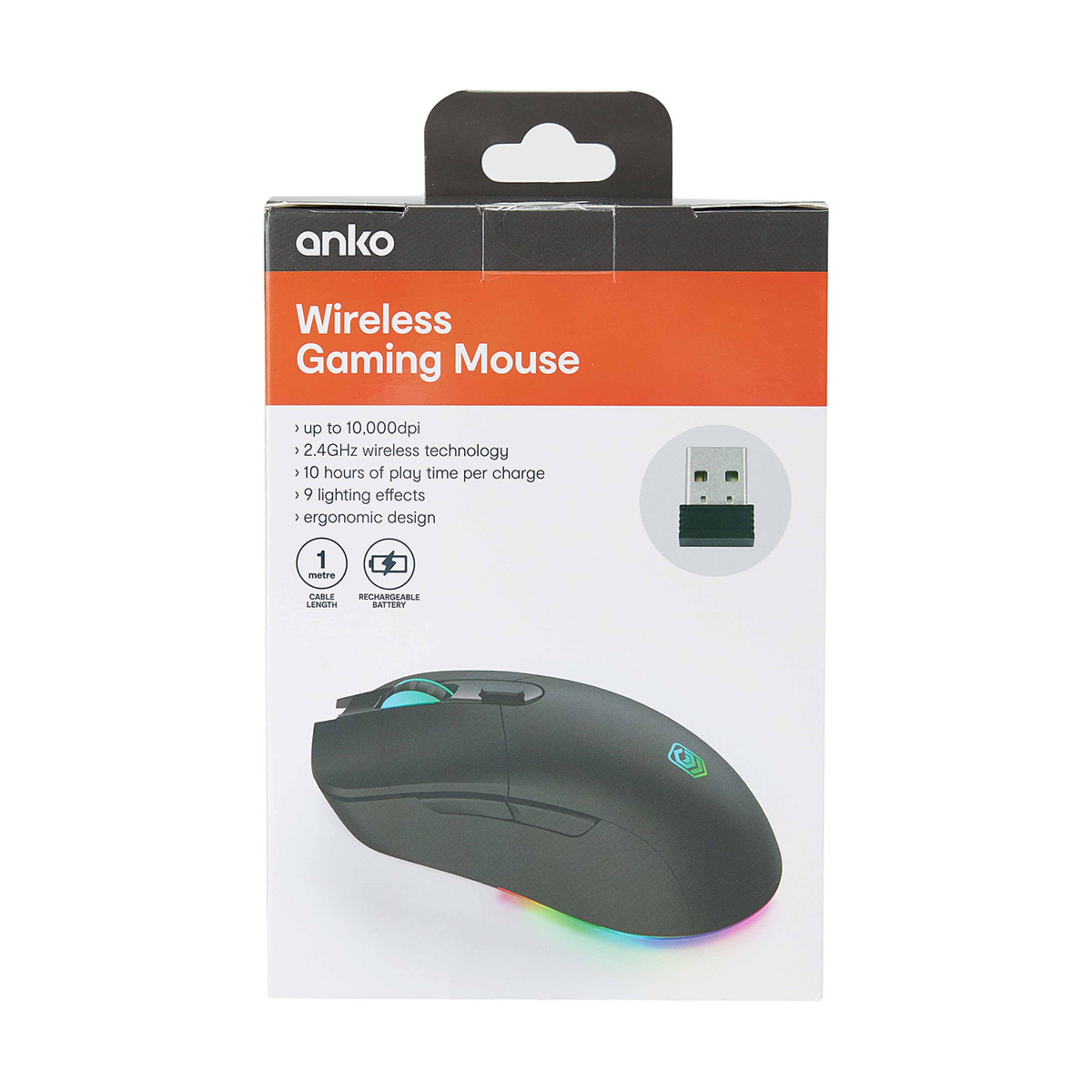 2.4GHz Wireless Gaming Mouse - Kmart