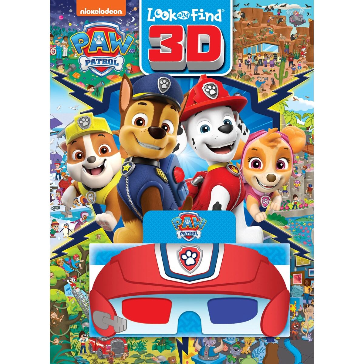 Nickelodeon PAW Patrol: 3D Look and Find by Jason Fruchter - Book ...