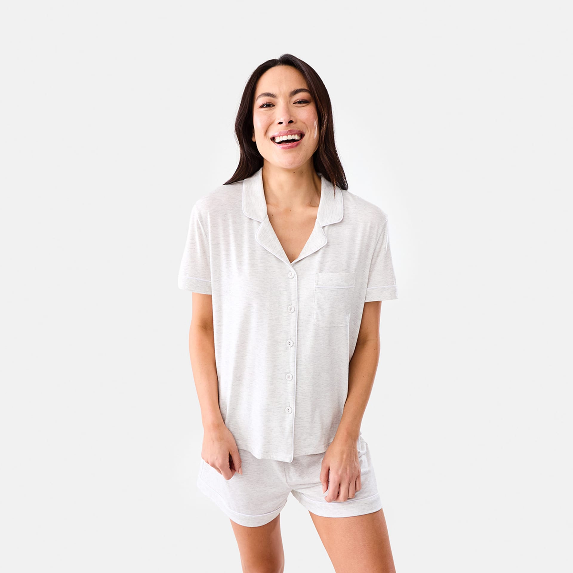 Short Sleeve Top and Shorts Comfort Pyjama Set - Kmart