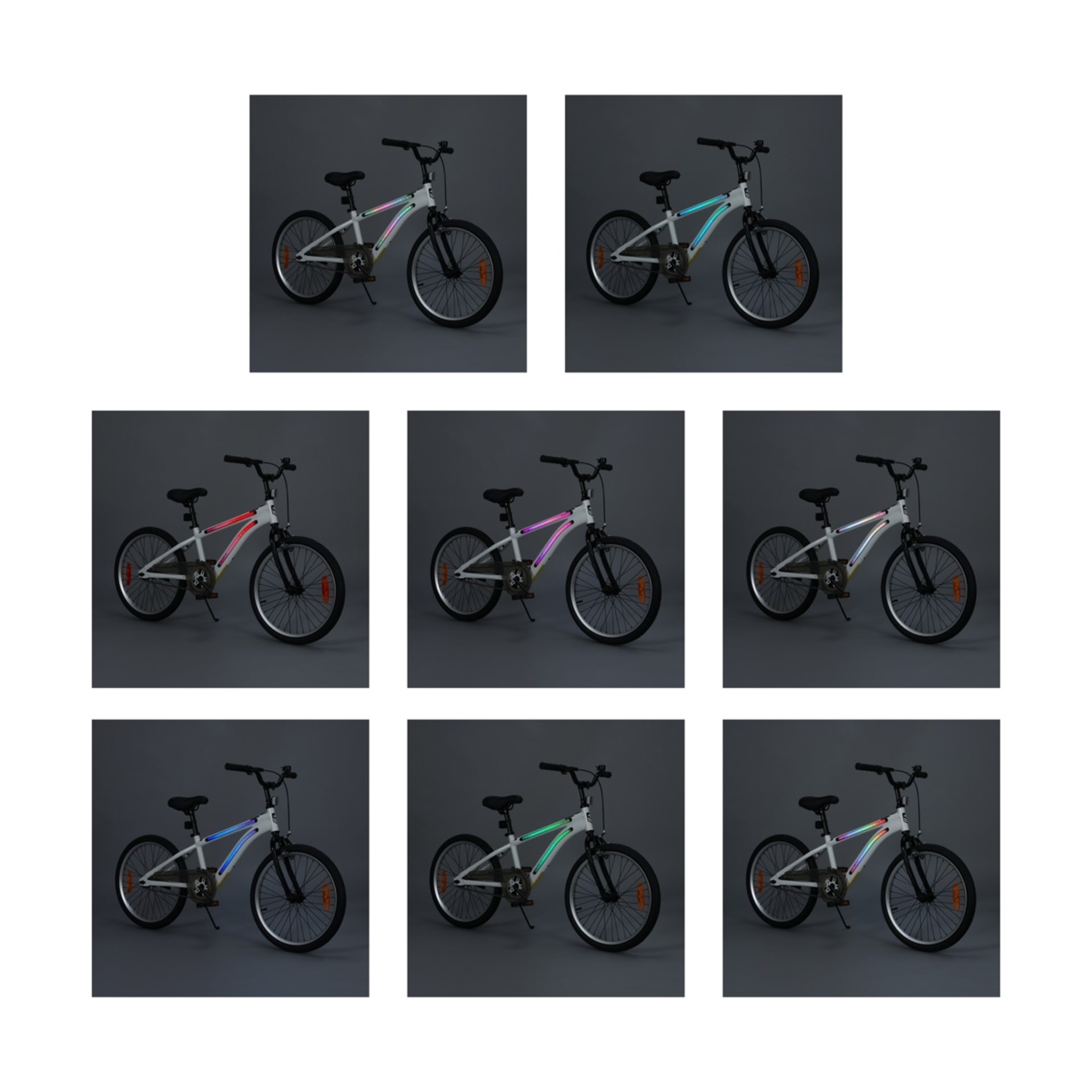 50cm Light Up Bike - Kmart