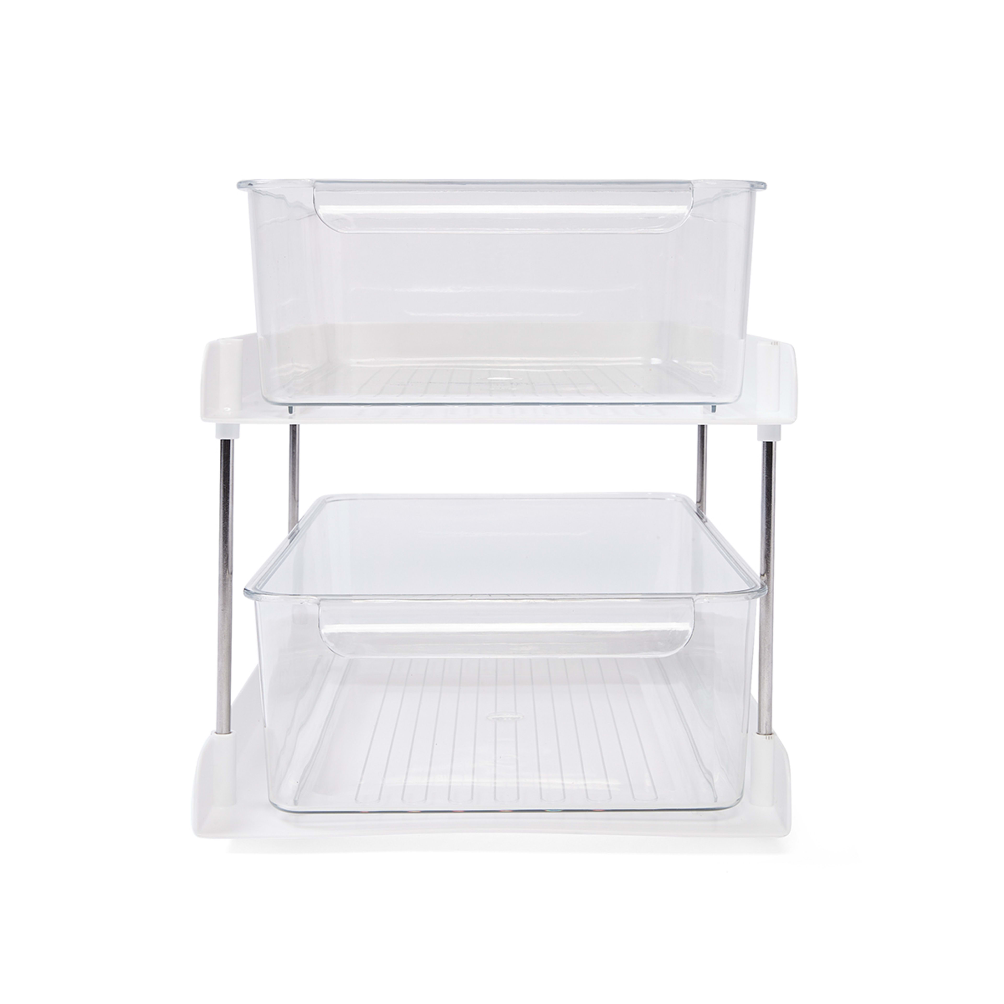 2 Tier Storage Drawers - Kmart