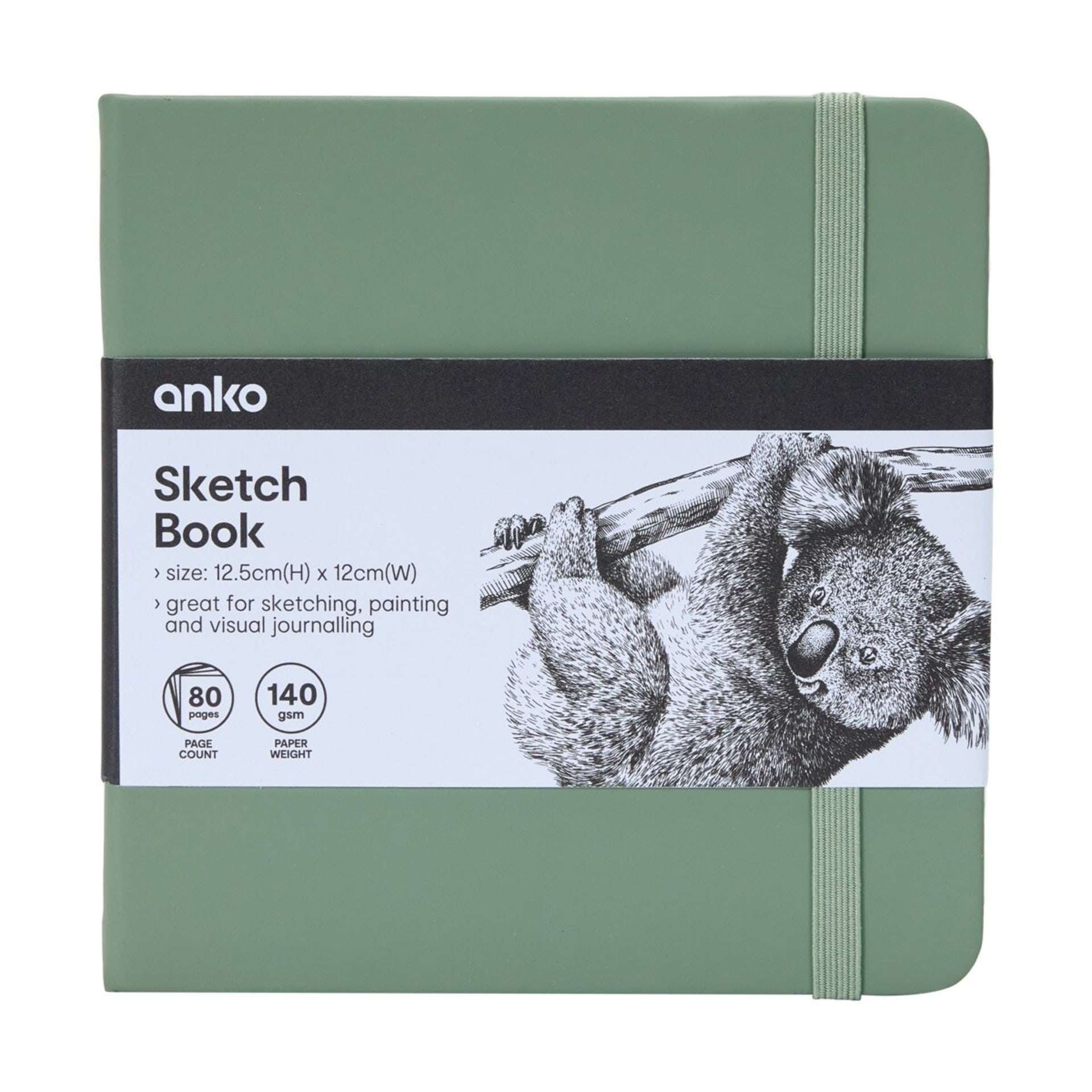 Sketch Book - Green - Kmart