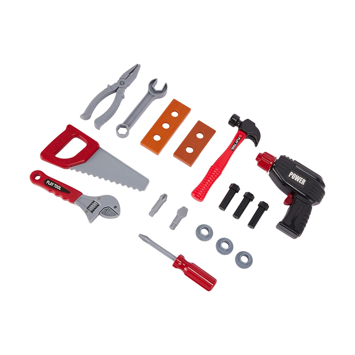 18 Piece Tool Box Set - Kmart