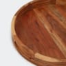 Acacia Round Serving Tray - Kmart