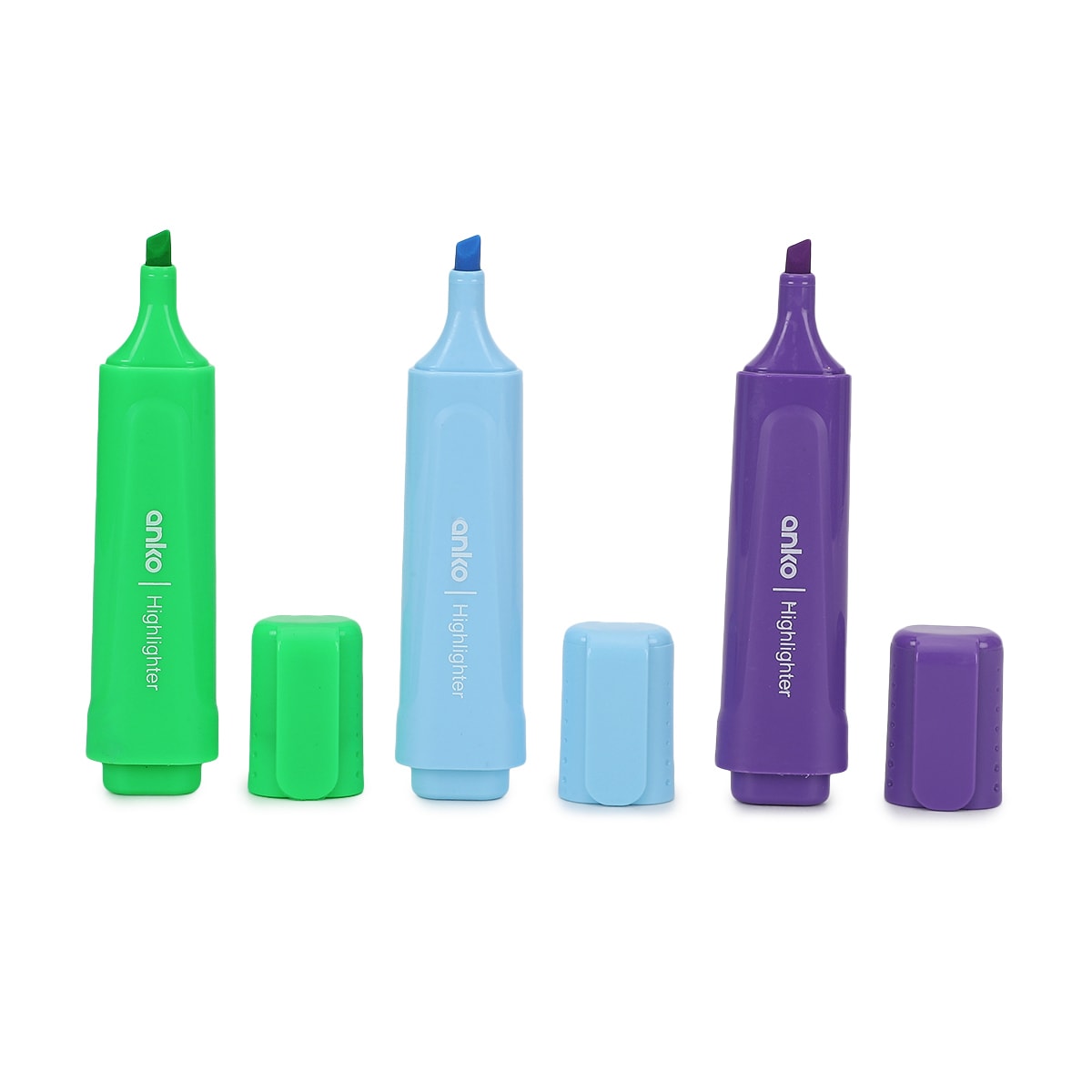 6 Pack Highlighters - Neon - Kmart