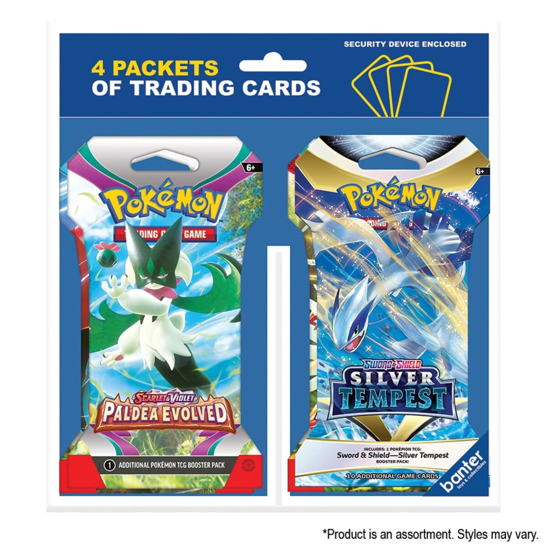 4 Pack Pokemon Trading Card Game: Back Issue Blisters - Assorted - Kmart