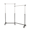 Dual Opening Garment Rack - Black - Kmart NZ