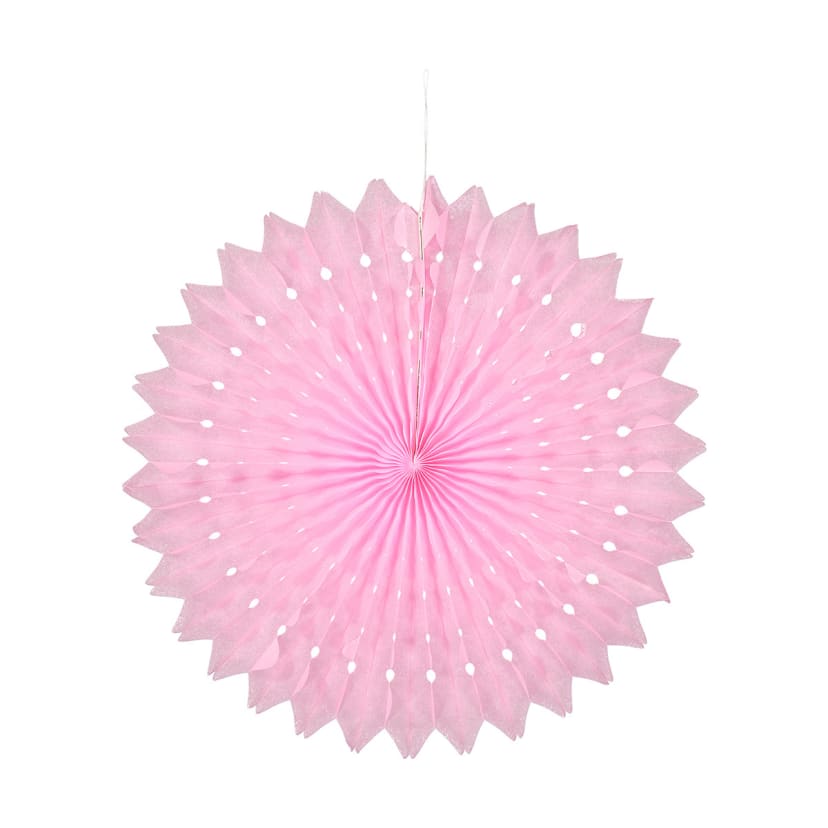 3 Pack Pink Paper Fan Decorations - Kmart