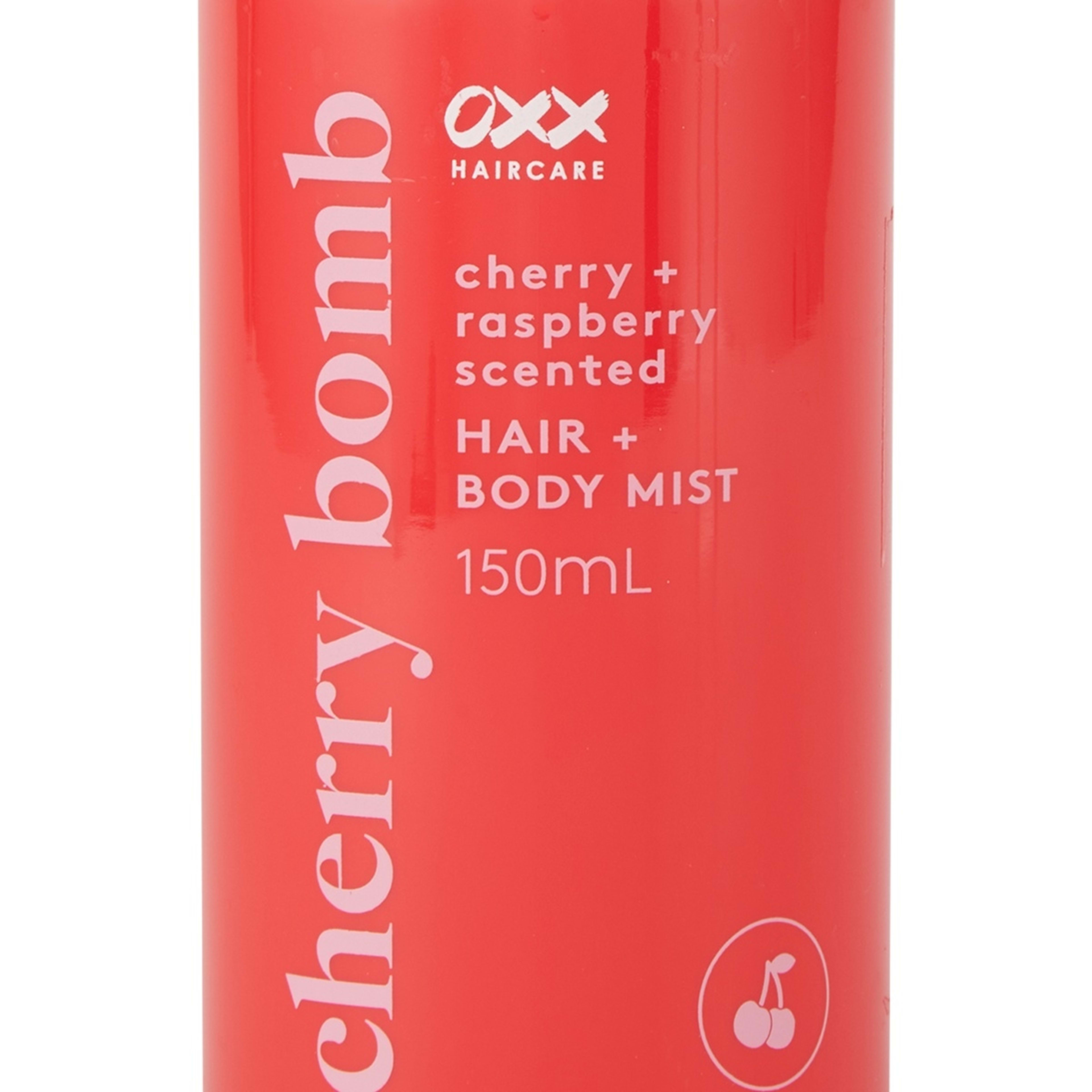 OXX Haircare Cherry Bomb Hair and Body Mist 150ml - Cherry and ...