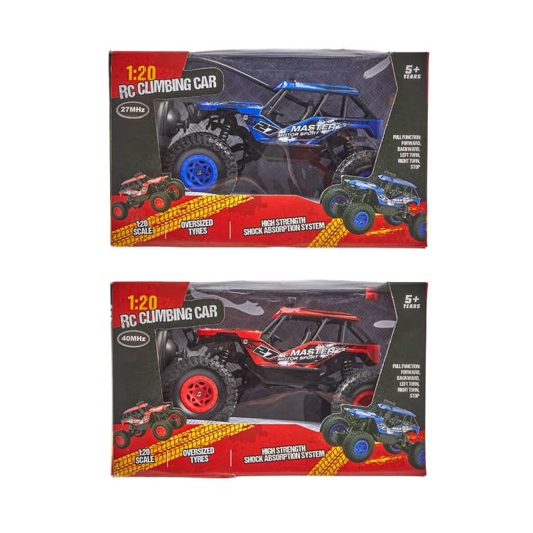 1:20 Remote Controlled Climbing Car - Assorted - Kmart