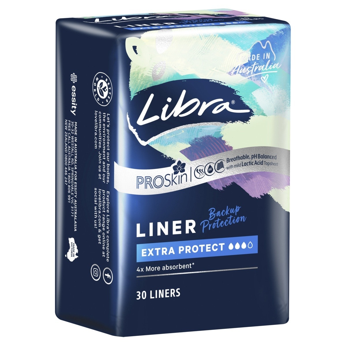 30 Pack Libra ProSkin Extra Protect Liners - Kmart