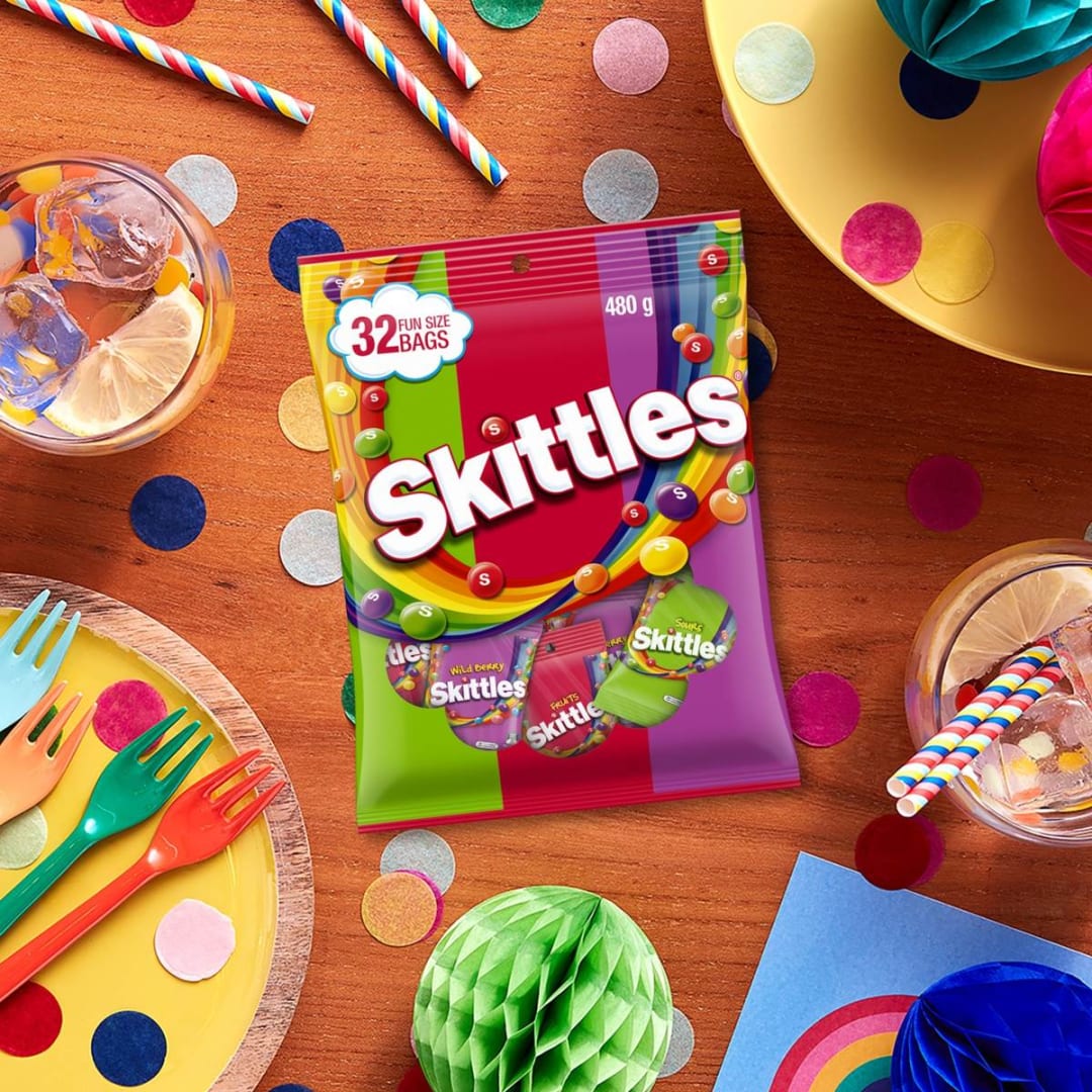 32 Pack Skittles Variety Pack 480g - Kmart