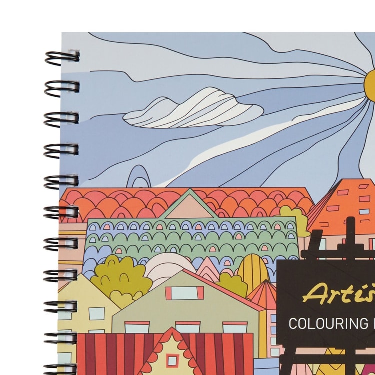Artist Colouring Book - Landscapes - Kmart