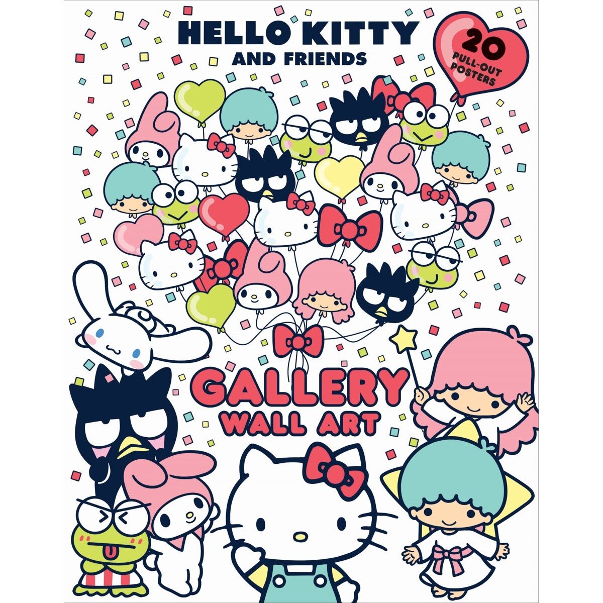 Hello Kitty and Friends Gallery Wall Art - Book - Kmart