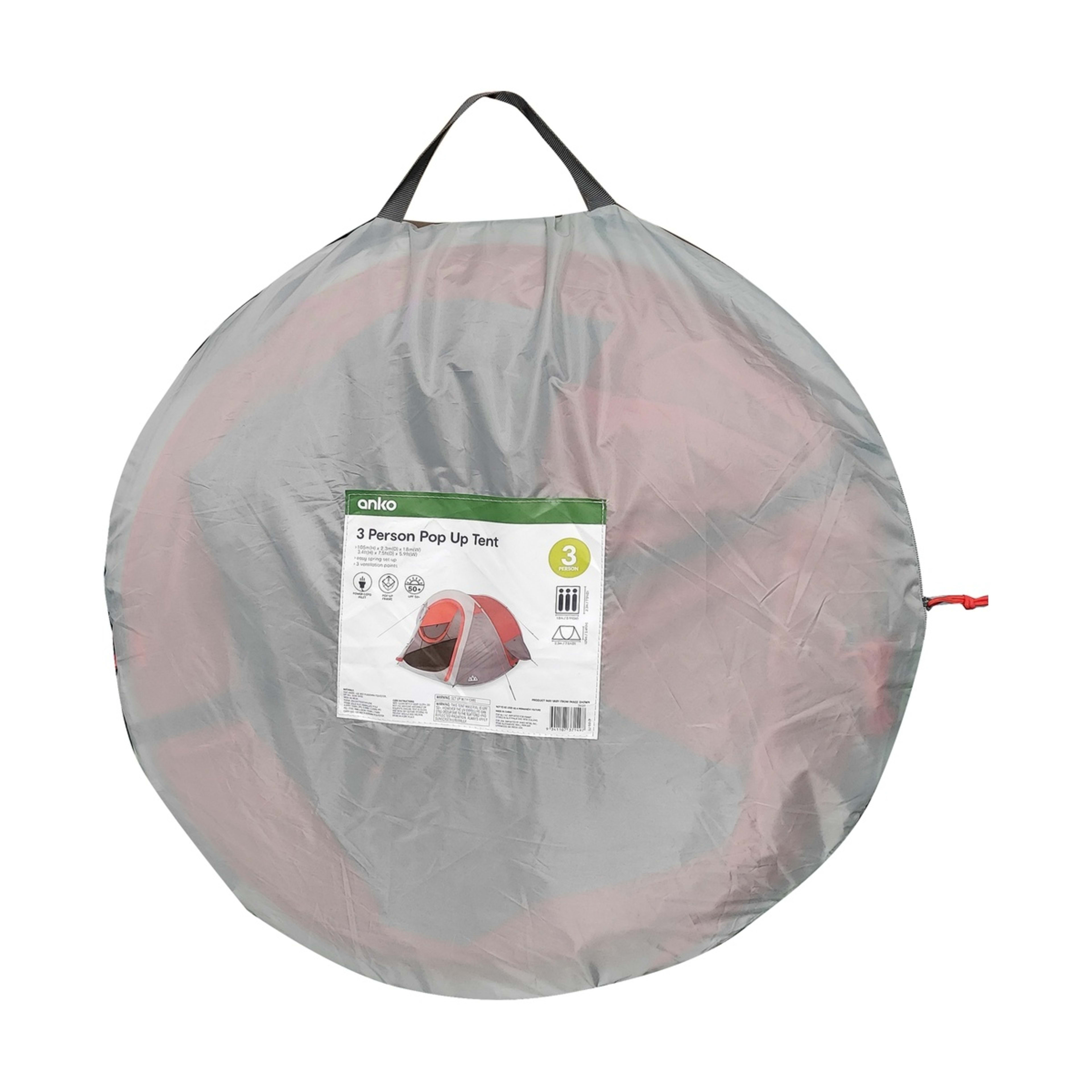 3 Person Pop Up Tent - Kmart