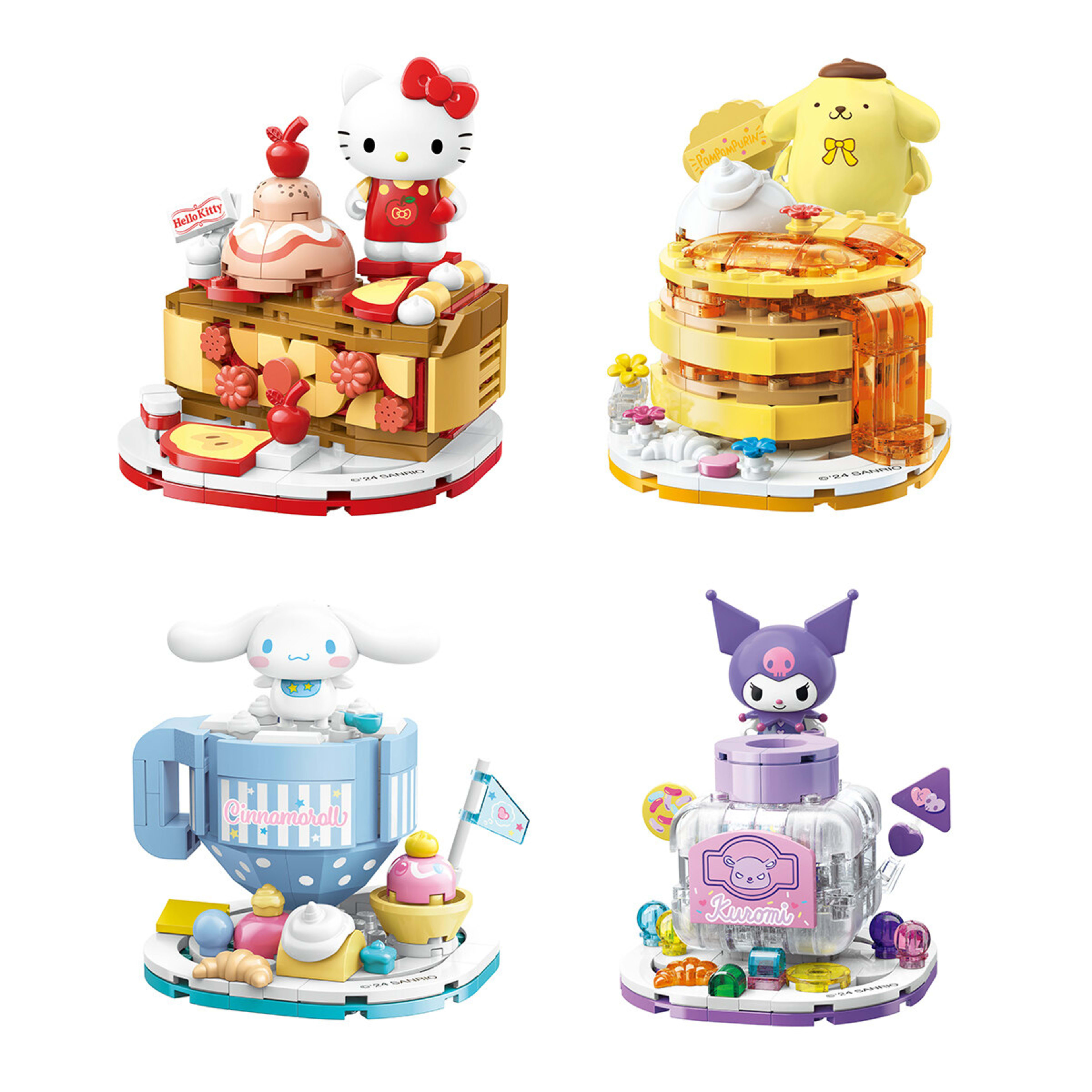 Keepplay Hello Kitty Sanrio Characters Food Party Series Playset - Assorted - Kmart