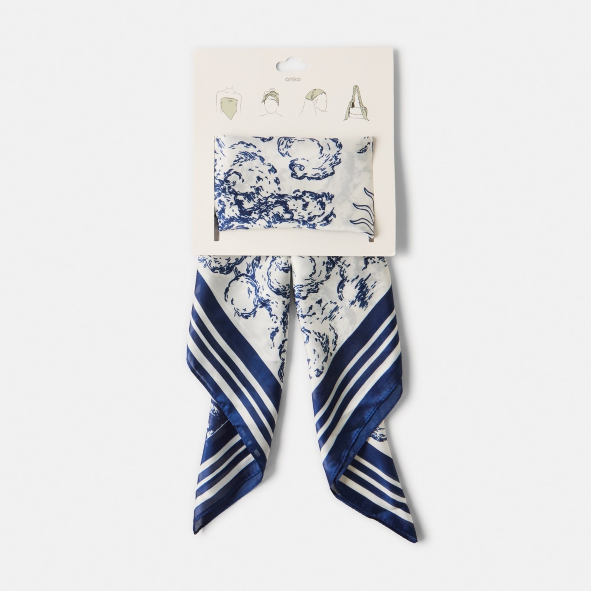 Hair Scarf - Scenery - Kmart