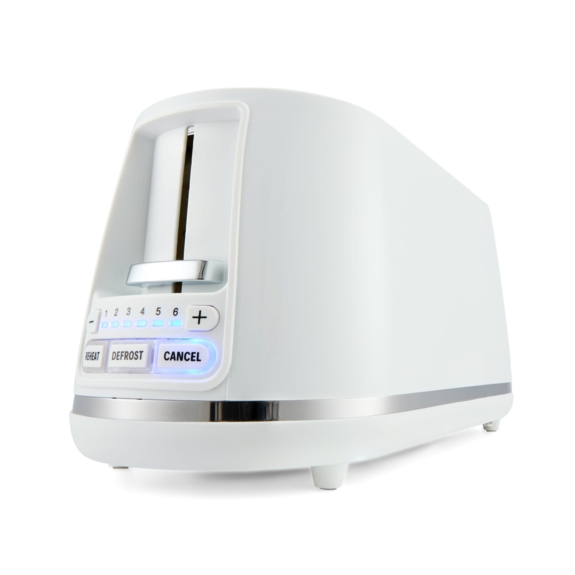 4 Slice Long Slot Toaster - White - Kmart