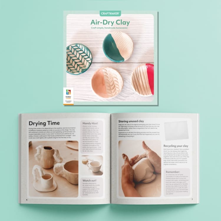 Craft Maker Air-Dry Clay Kit - Kmart
