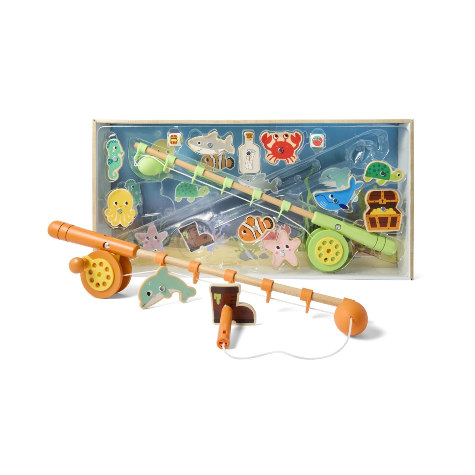Wooden Fishing Set - Kmart