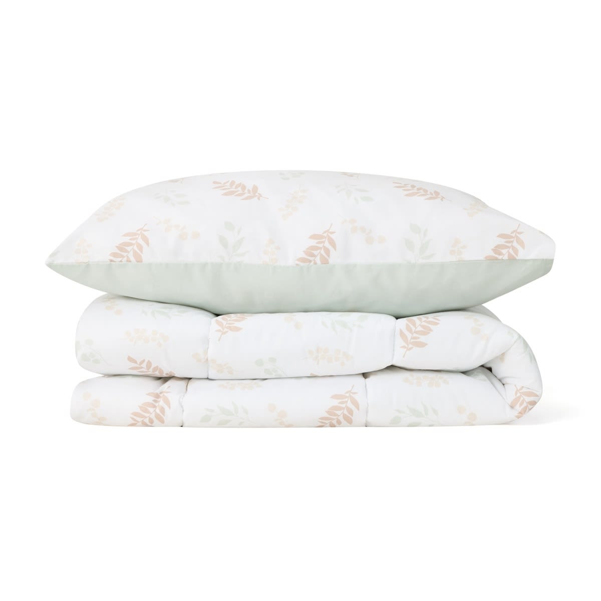 Reversible Cotton Cover Cot Comforter Set - Autumn - Kmart