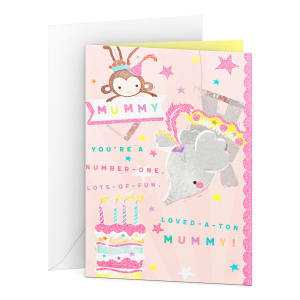 Hallmark Birthday Card for Mummy from Kids - Kmart