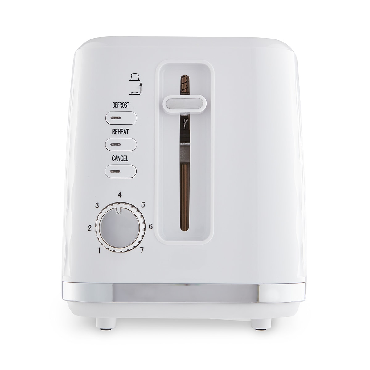 2 Slice Toaster - White - Kmart