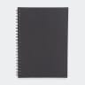 A4 Spiral Notebook - Black - Kmart