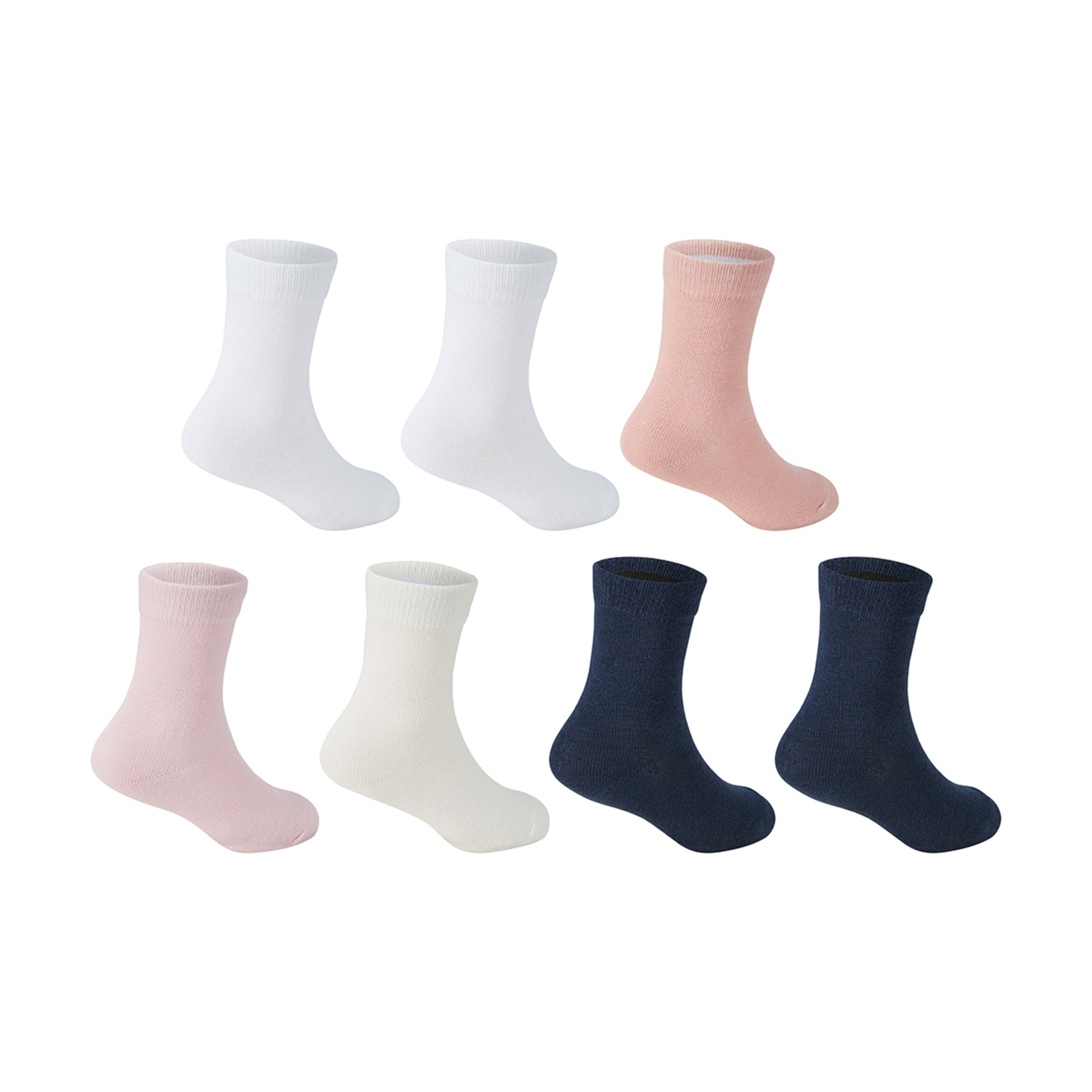7 Pack Crew Socks - Kmart