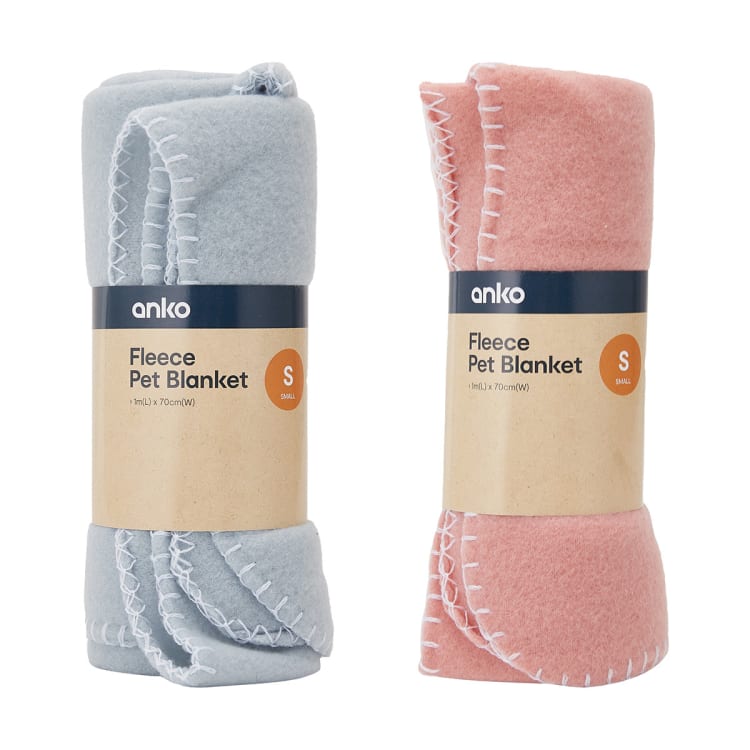 Pet Blanket Fleece - Small, Assorted - Kmart