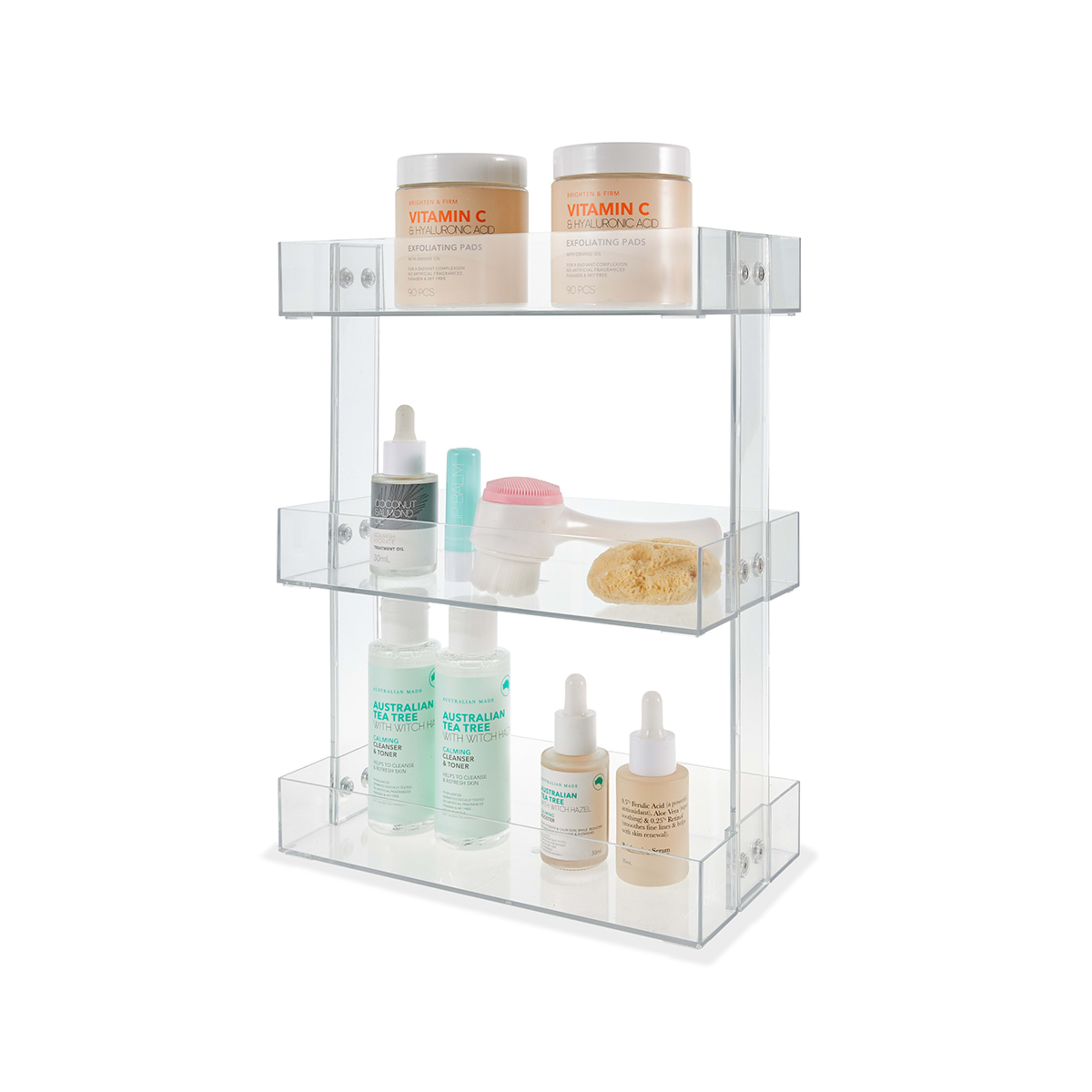 Modular 3 Tier Skincare Shelf - Kmart
