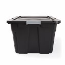 100L Heavy Duty Storage Container - Black - Kmart