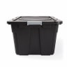 100L Heavy Duty Storage Container - Black - Kmart