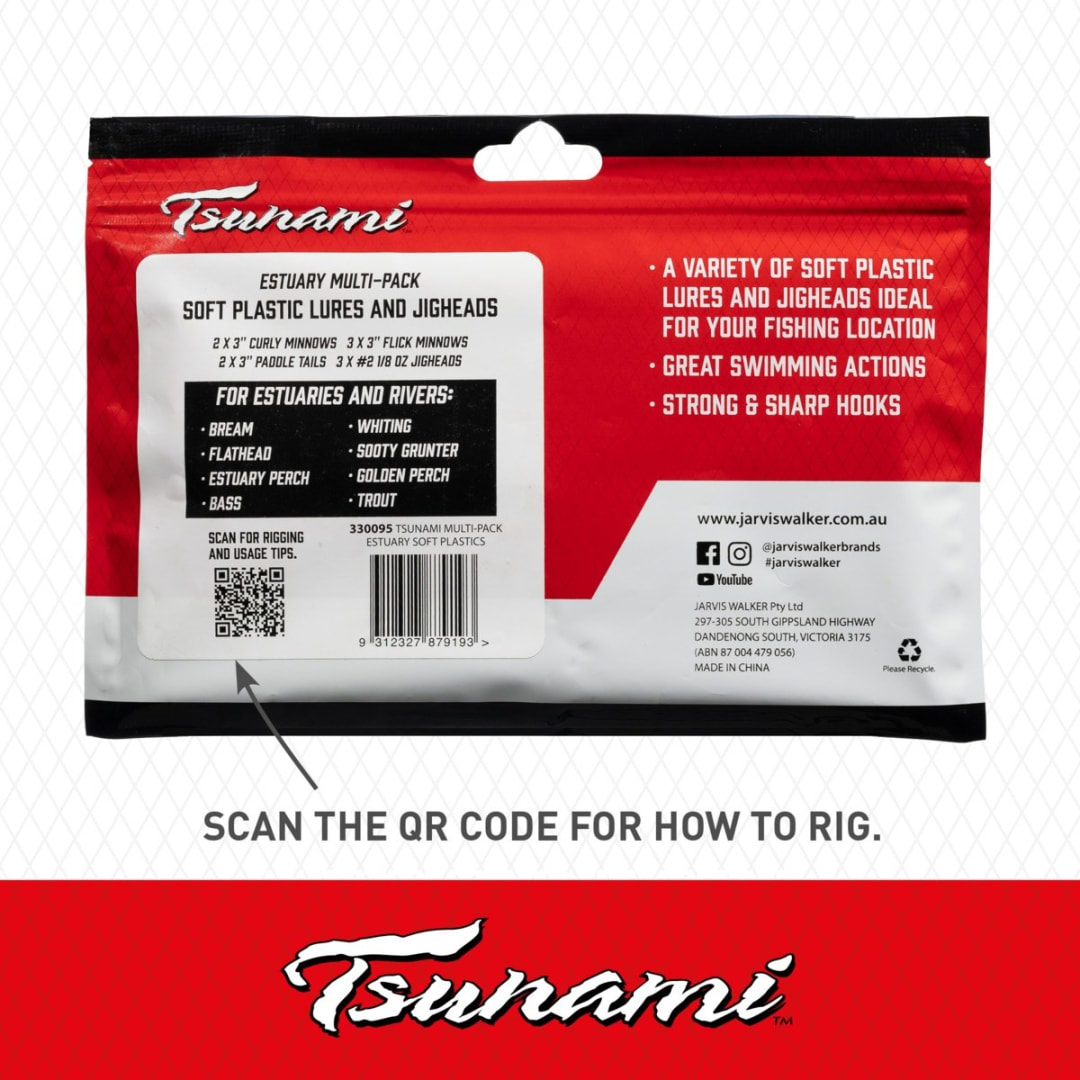 Tsunami Estuary Lures Multi Pack - Kmart