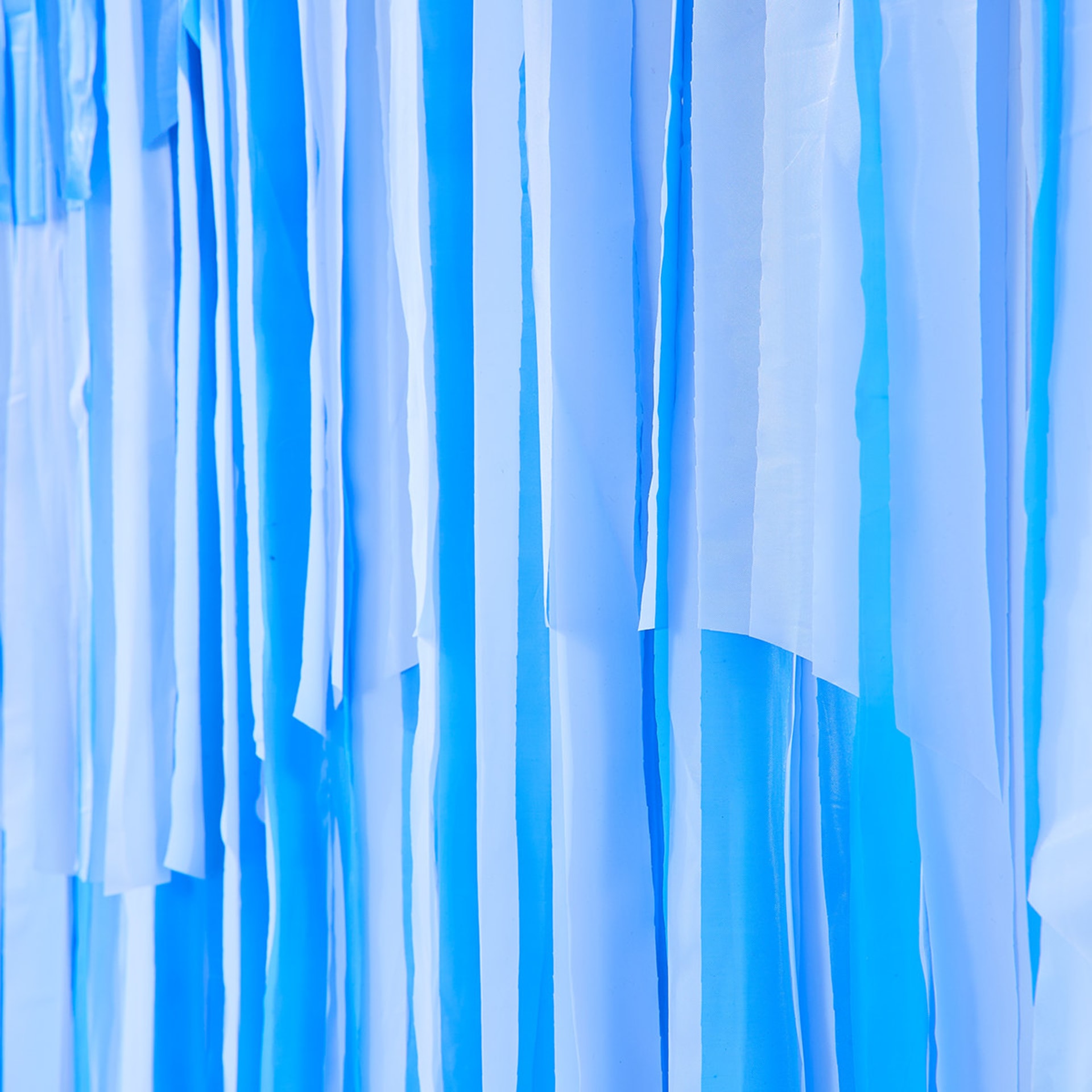 Blue Streamer Backdrop - Kmart