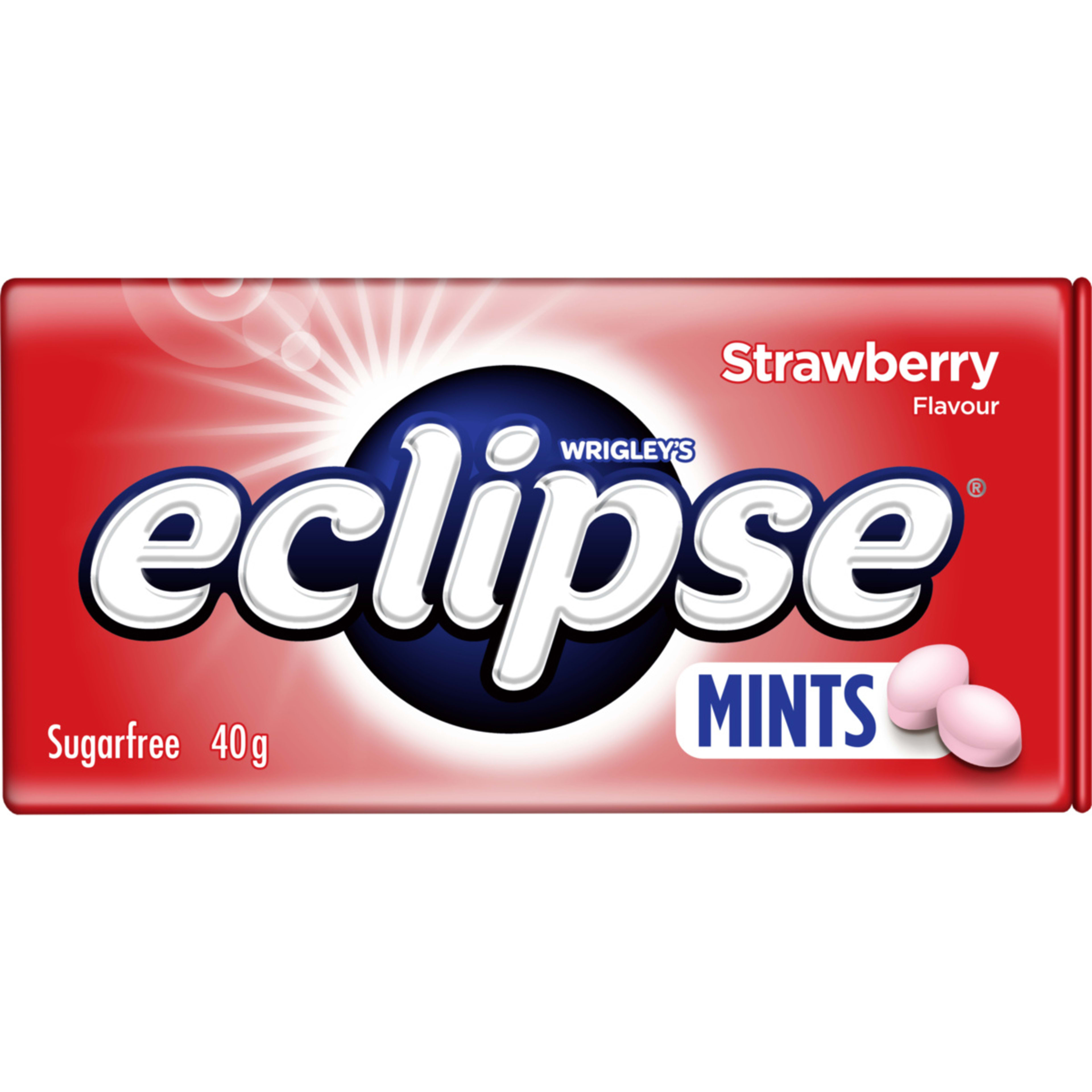 Wrigley's Eclipse Strawberry Mints Tin 40g - Kmart