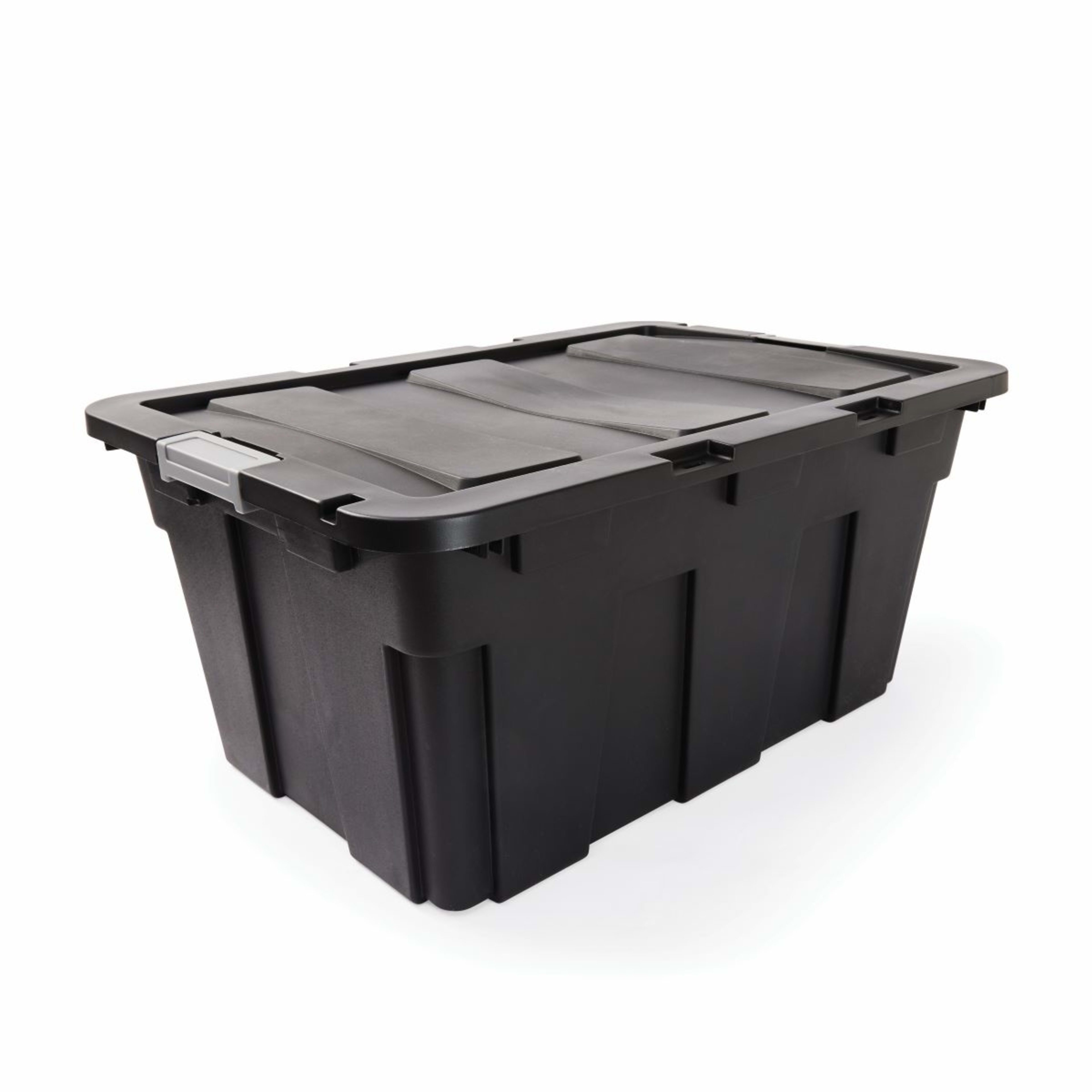 100L Heavy Duty Storage Container - Black - Kmart