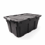 100L Heavy Duty Storage Container - Black - Kmart NZ