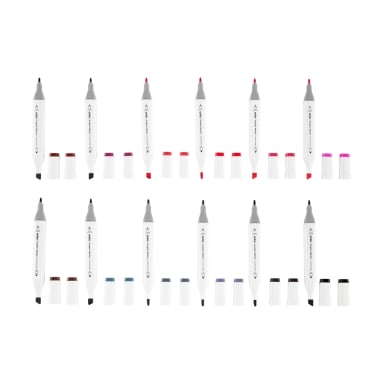 36 Pack Graphic Markers - Kmart NZ