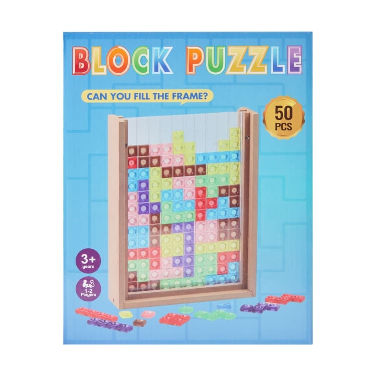 50 Piece Block Puzzle - Kmart