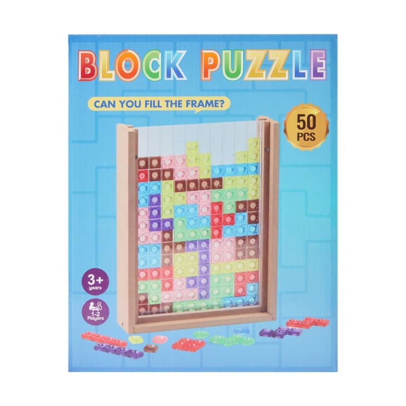 50 Piece Block Puzzle - Kmart